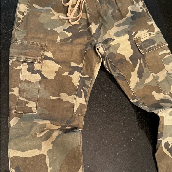 PacSun | Pants | Pacsun Green And Brown Cargo Pants Zip Ankles | Poshmark